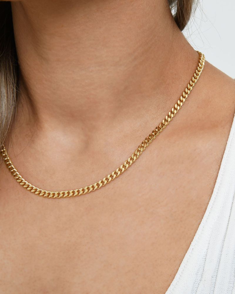 Olive 16k Gold Plated Necklace