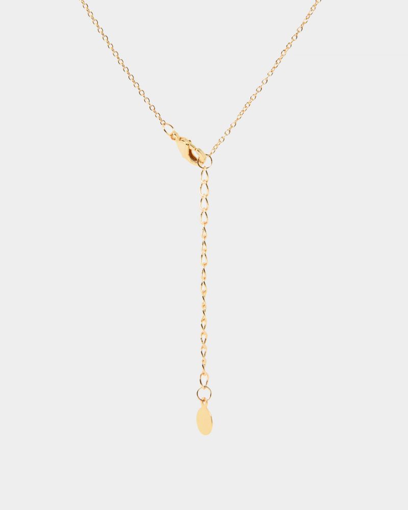Macie 16k Gold Plated Necklace - Gold