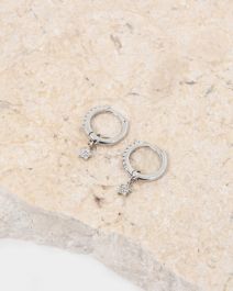 Colette Silver 2 Way Earrings | Silver | Forcast AU