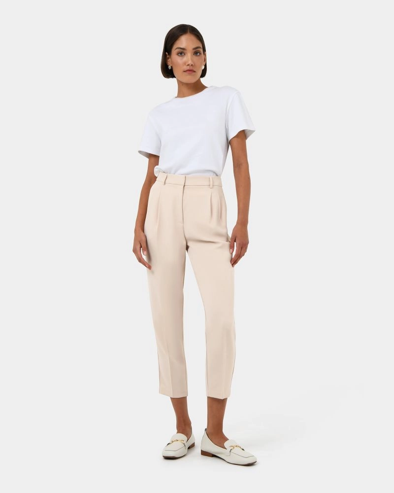 Carter 2 Pants | Ecru | Forcast - Forcast AU